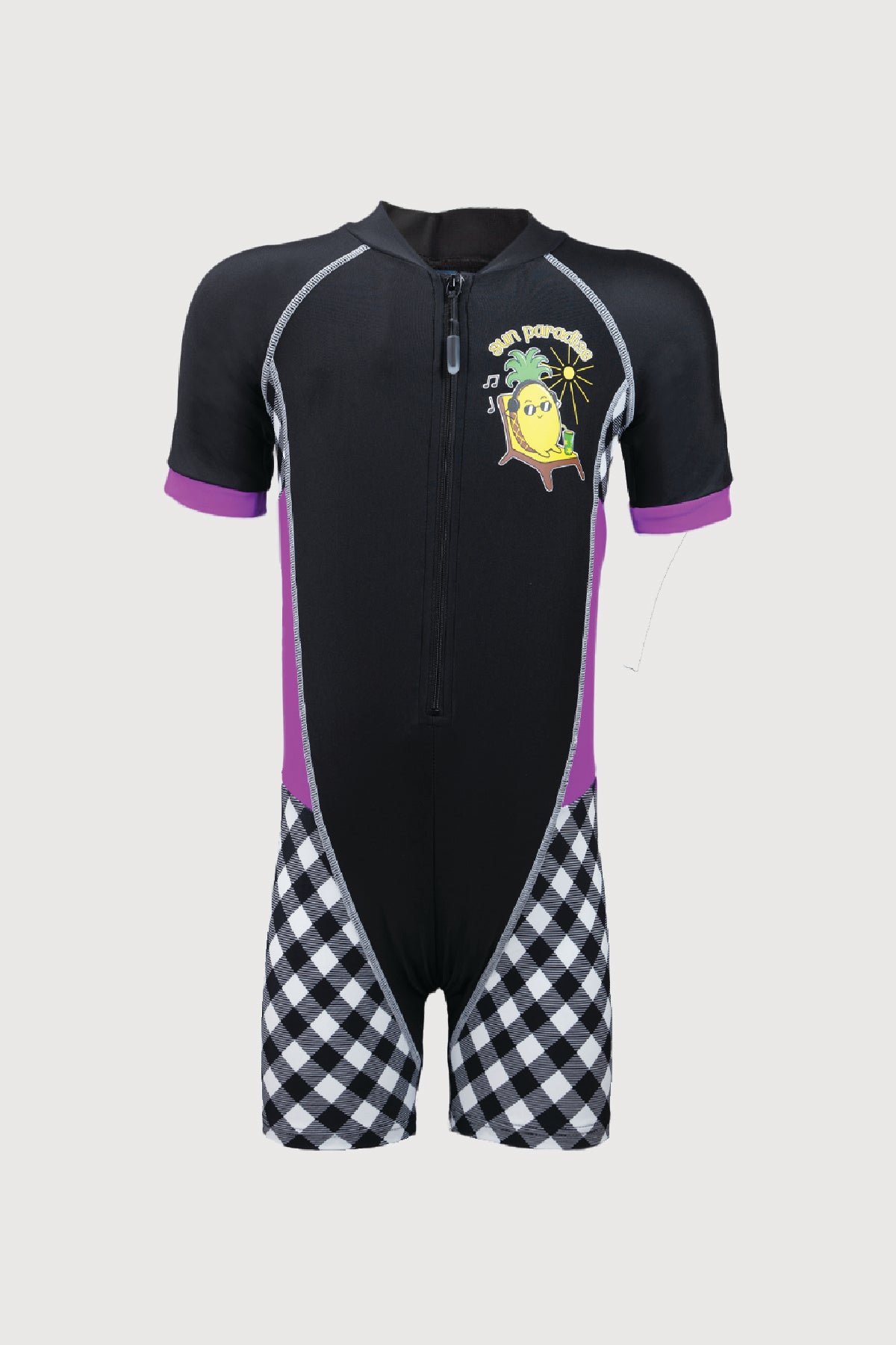 Sun Paradise Junior One Piece UV Pineapple Half Suit