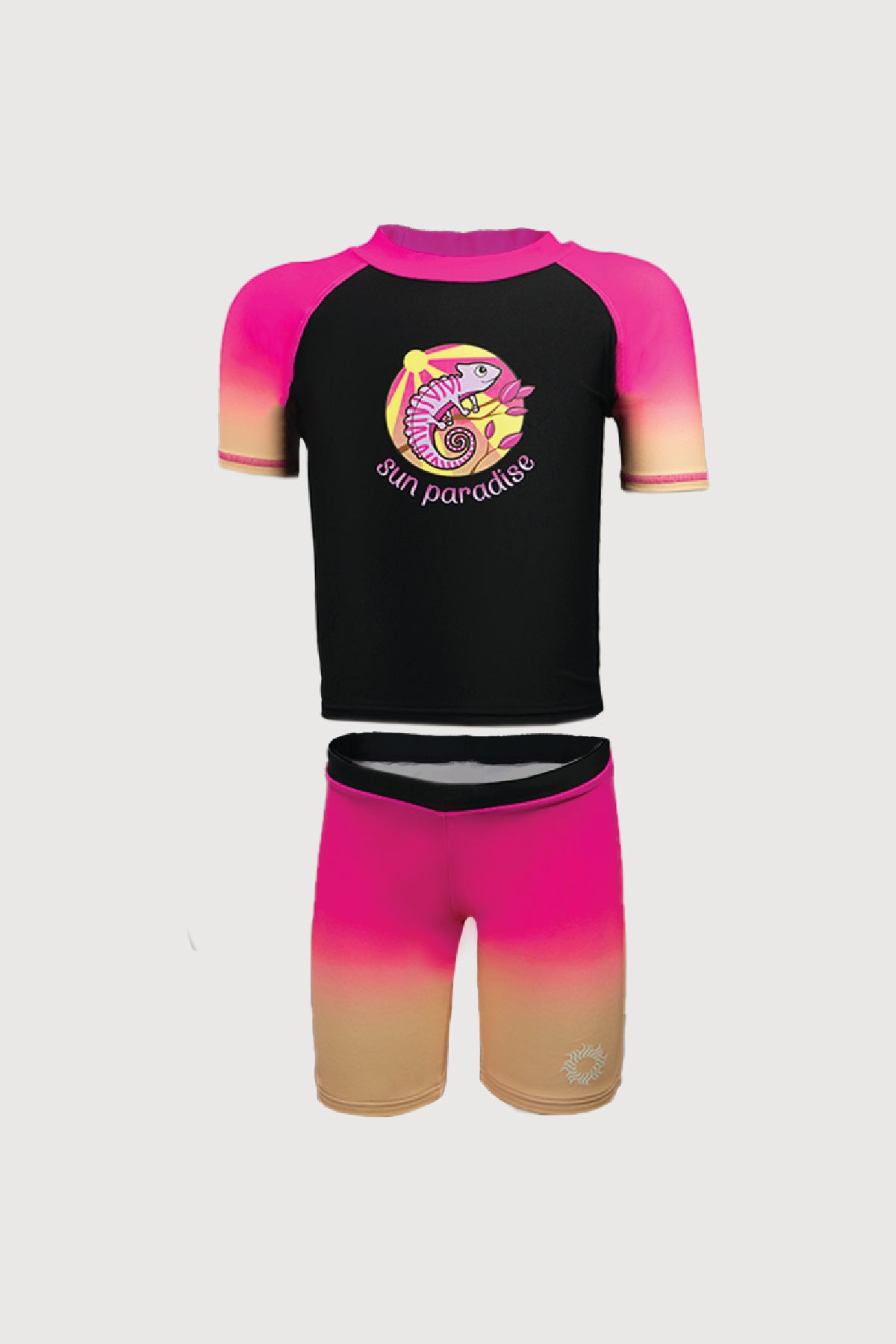 Sun Paradise Junior Two Piece UV Chameleon Half Suit